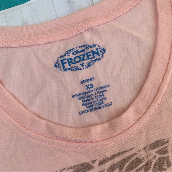 Disney | Tops | Disney Frozen Elsa Muscle Tee | Poshmark